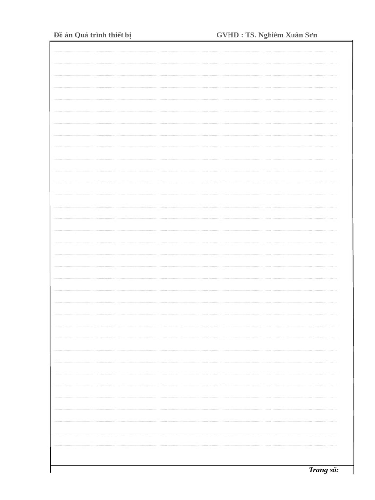 16.1.10. Mẫu giấy viết đồ án A4 (khung tên theo tiêu chuẩn) | PDF