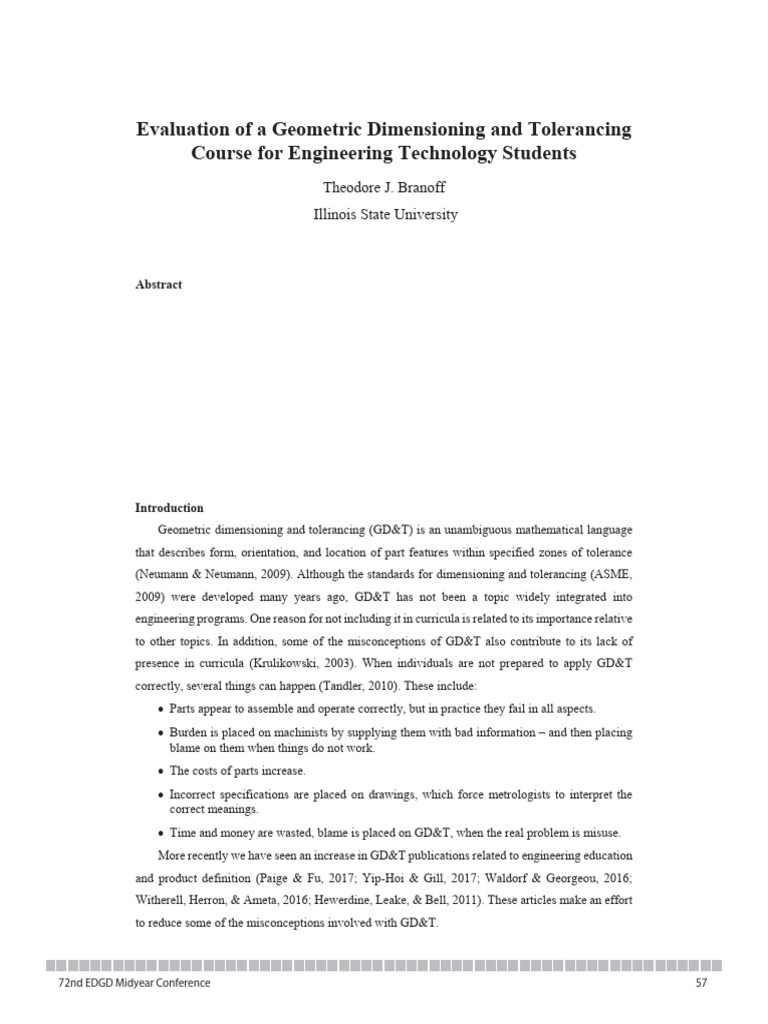 Evaluation Procedure GDT | PDF