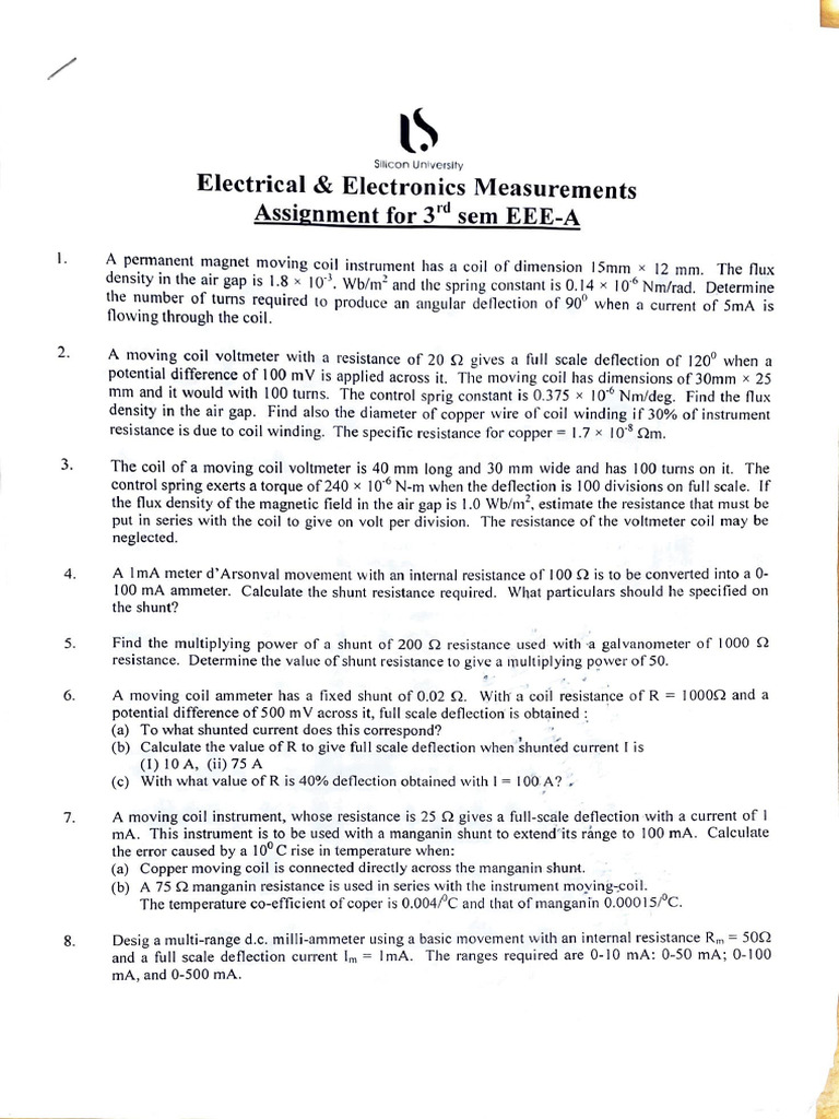 Mi Assignment Mod 1&2 | PDF