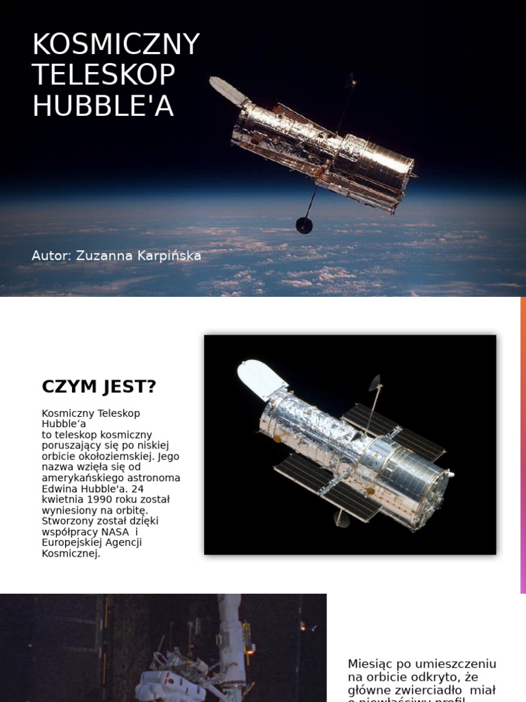 Teleskop Hubble'a | PDF