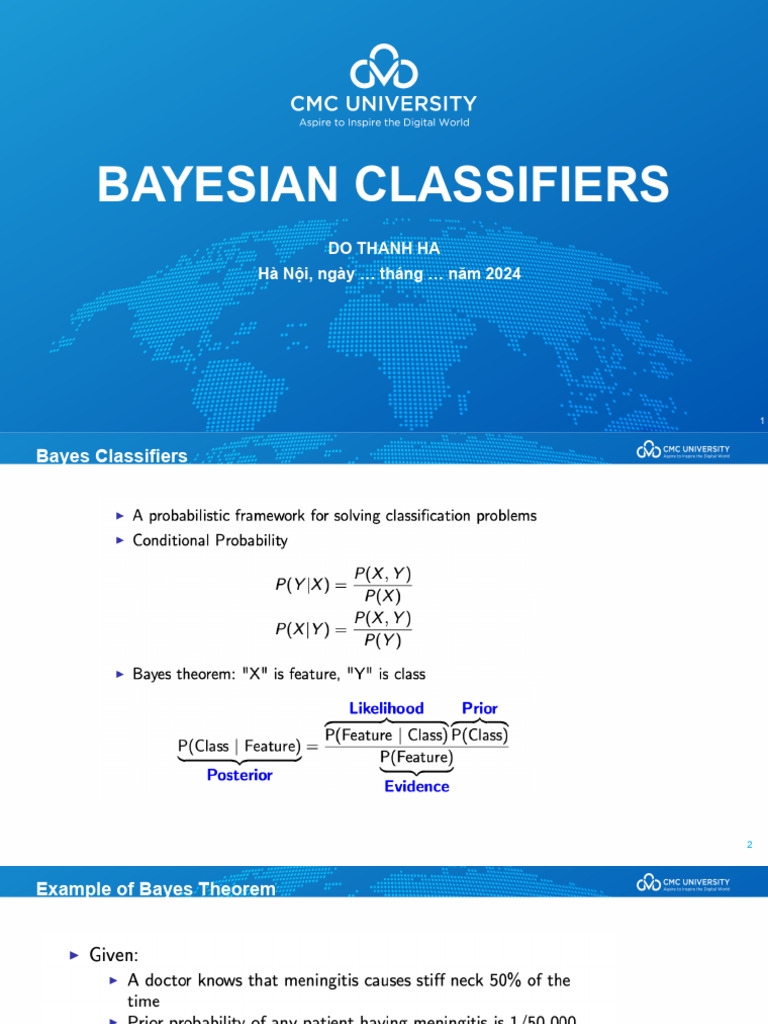 Lec04 Classification Bayes | PDF