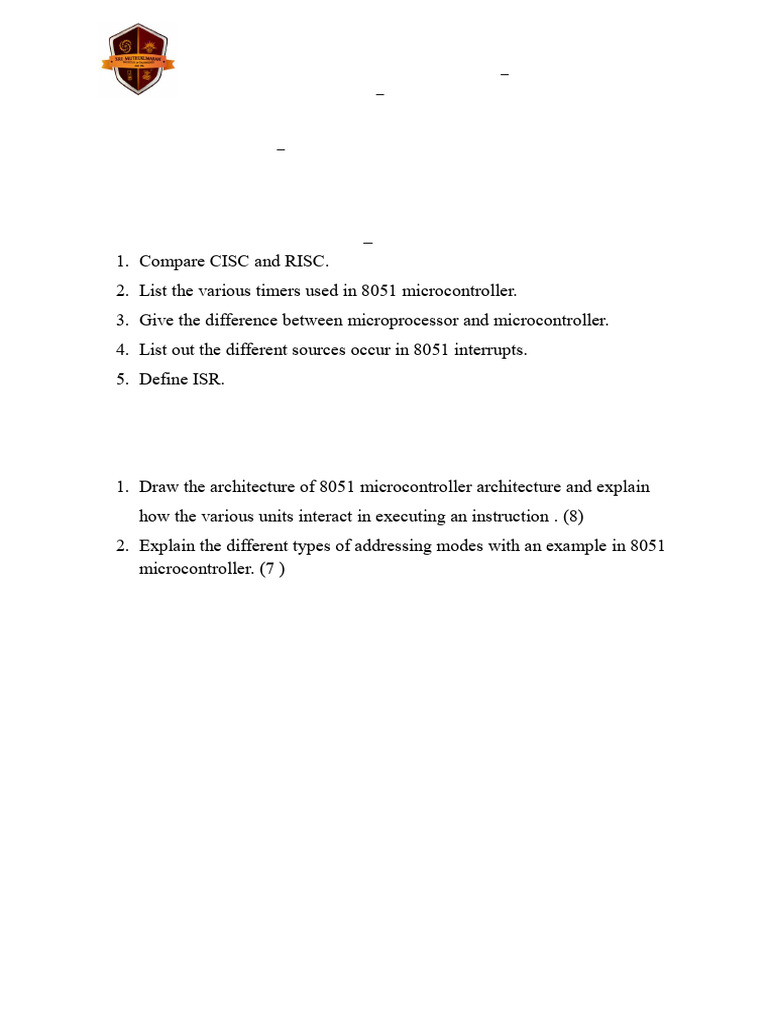 Et3491 Emb&Iot | PDF