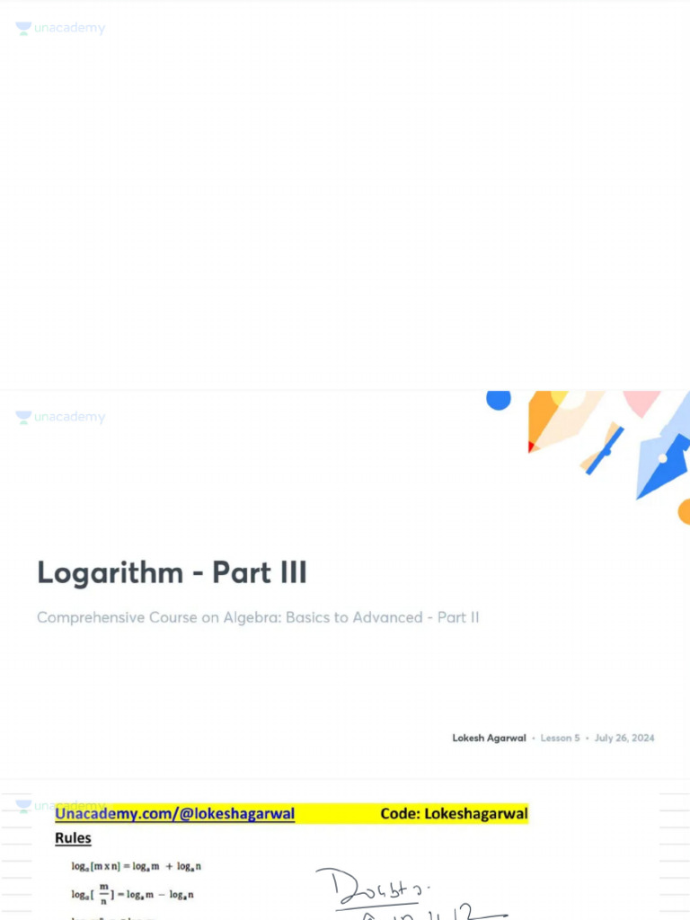 Logarithm__Part_III_with_ann | PDF