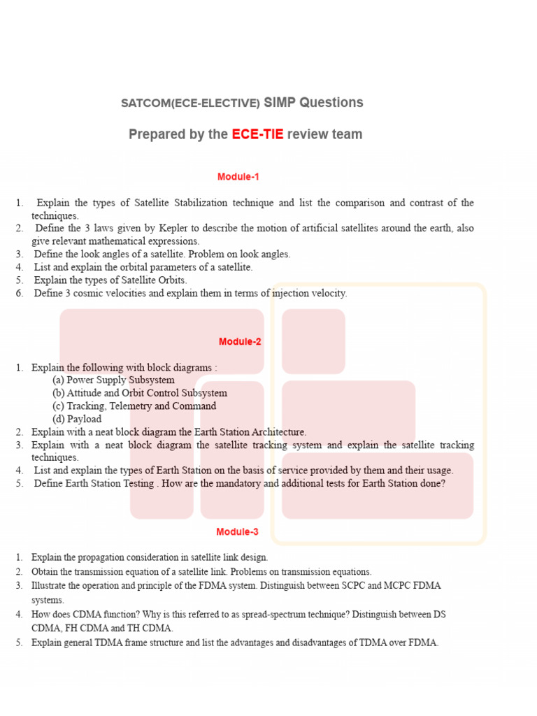 Satcom Super Imp Tie 23 | PDF | Communications Satellite | Satellite