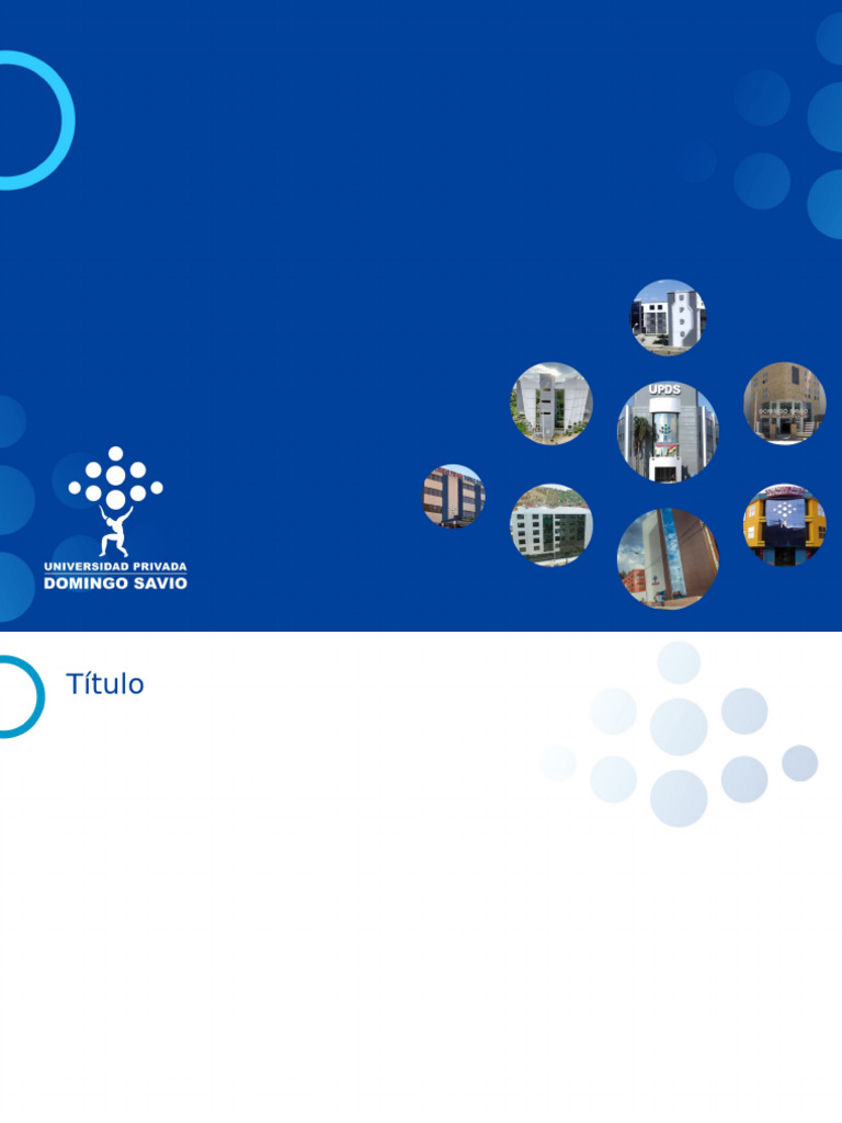 Presentación Upds | PDF