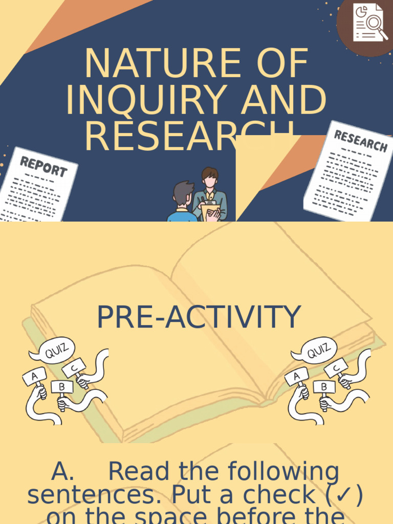 Nature of Inquiry and Research | PDF | Intellectual Property | Fair Use