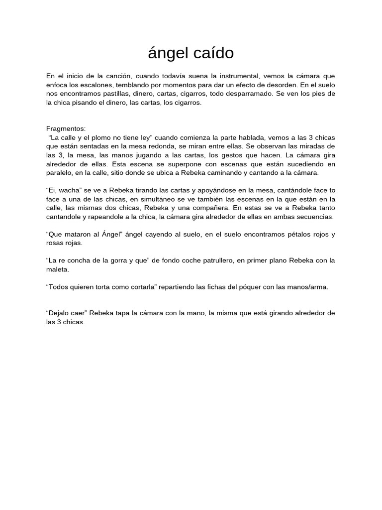 Ángel Caído | PDF