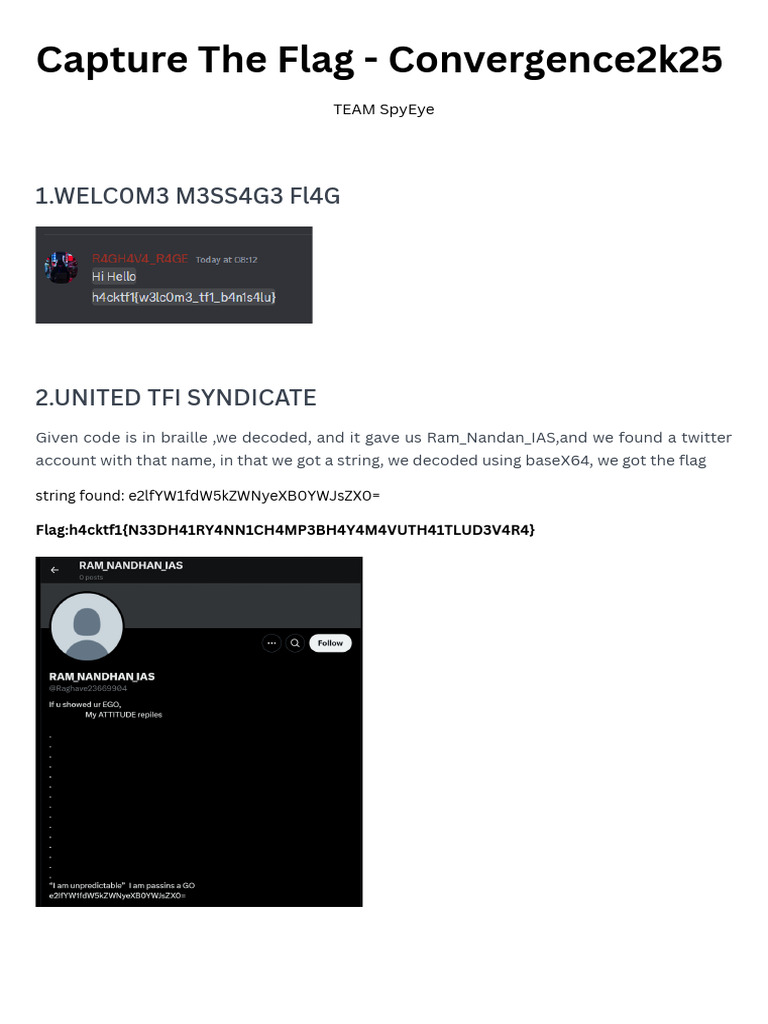 SpyEye - CTF'25 | PDF | Encryption | Cyberwarfare
