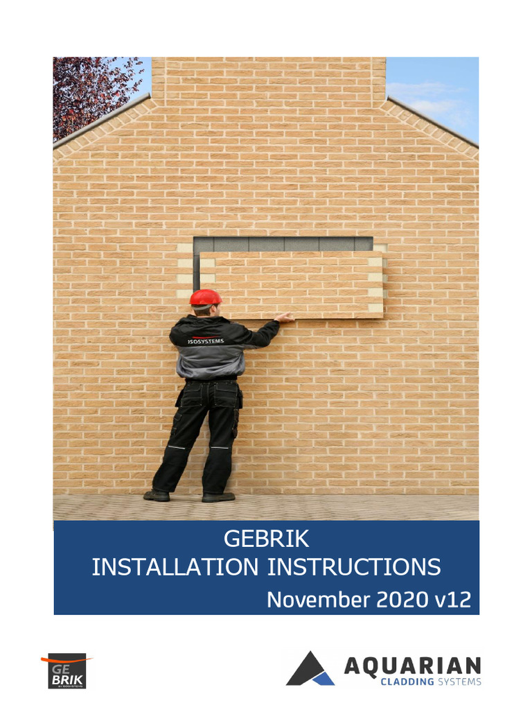Architect's Guide to Gebrik System | PDF | Screw | Brick