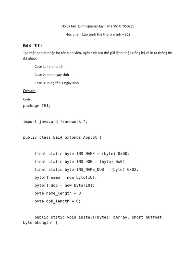 L02 DQP | PDF