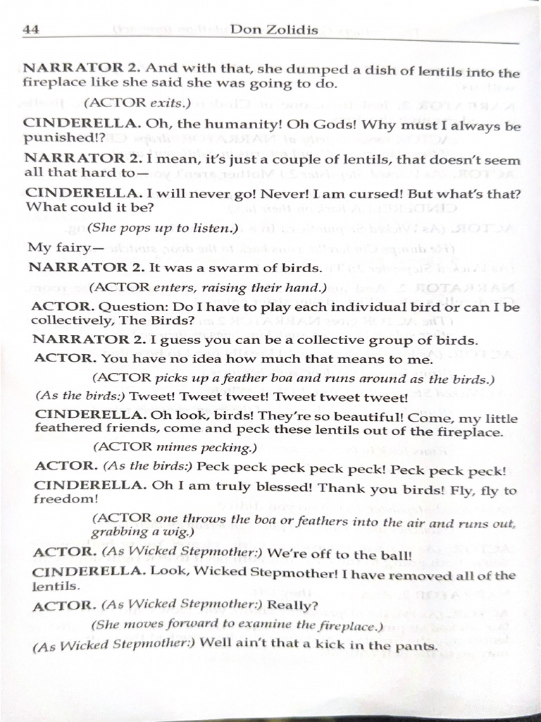 Cinderella Audition Script | PDF