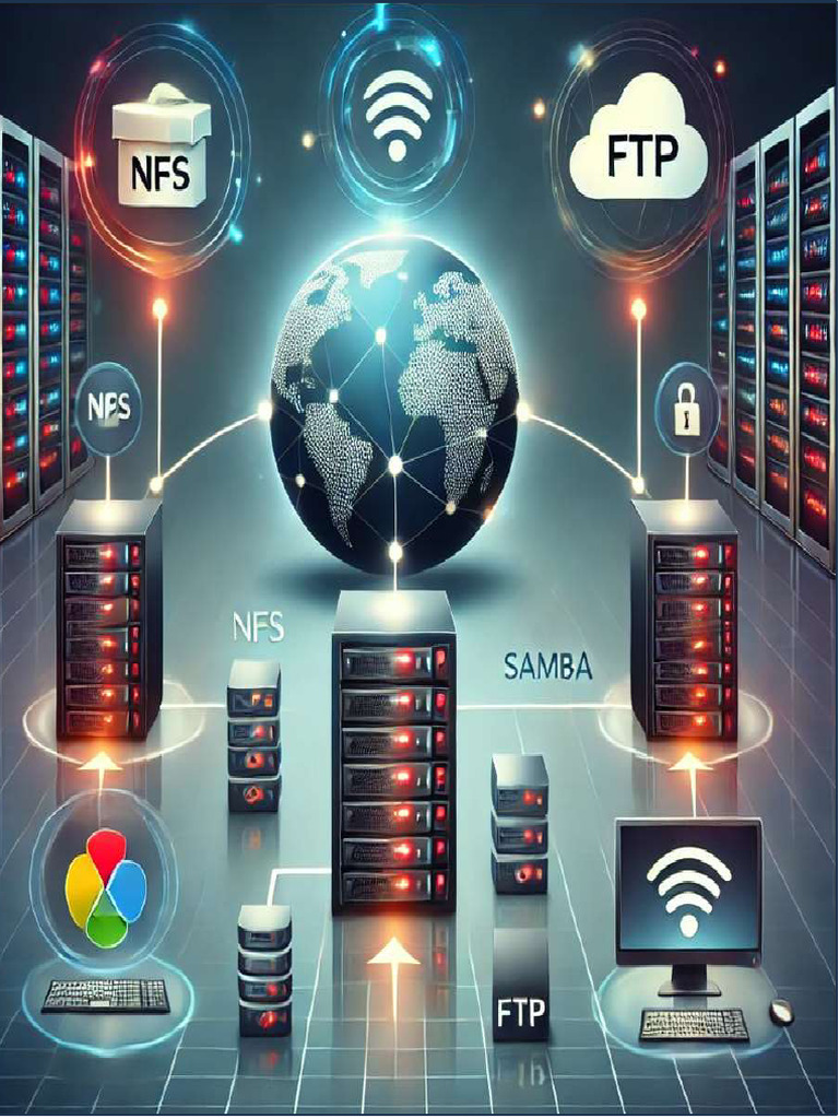 NFS_SAMBA | PDF | Protocole de transfer de fichier | Couche application
