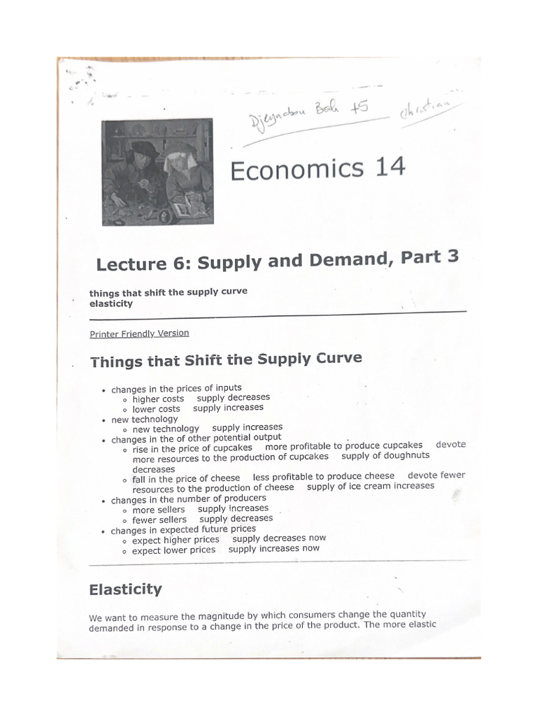 Economics 14 | PDF