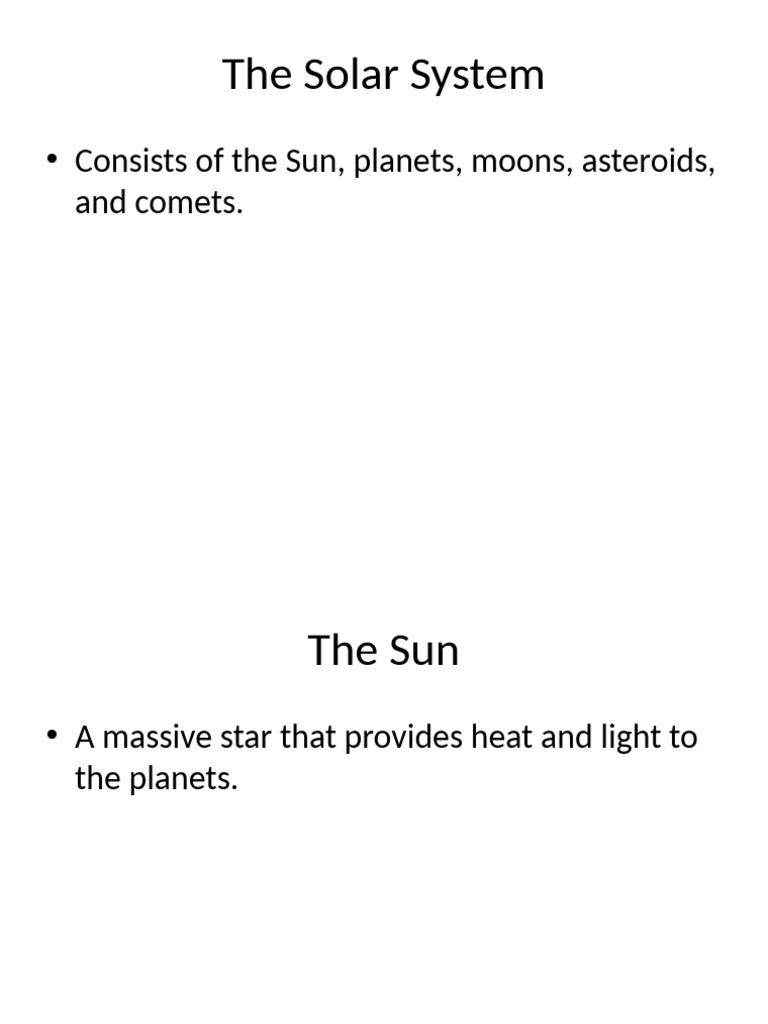 The_Solar_System | PDF