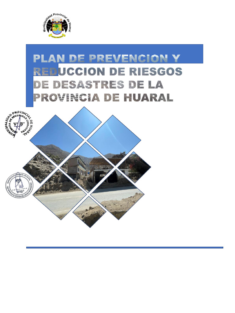 Plan de Prevencion y Reduccion Del Riesgo de Desastres de La Provincia de Huaral 2024 2028 | PDF ...