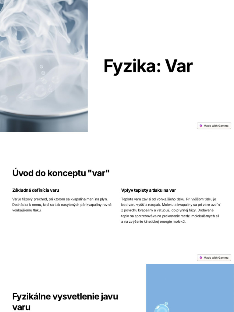 Fyzika Var | PDF