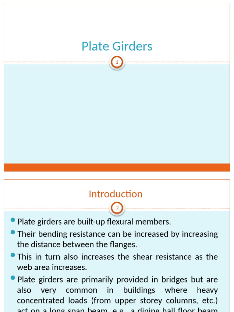 25 Flexure Member Plate Girder | PDF | Buckling | Beam (Structure)