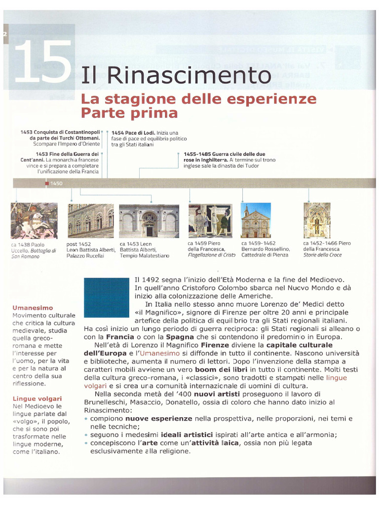 Leon Battista Alberti, Della Francesca, Botticelli e Città Di Pienza | PDF