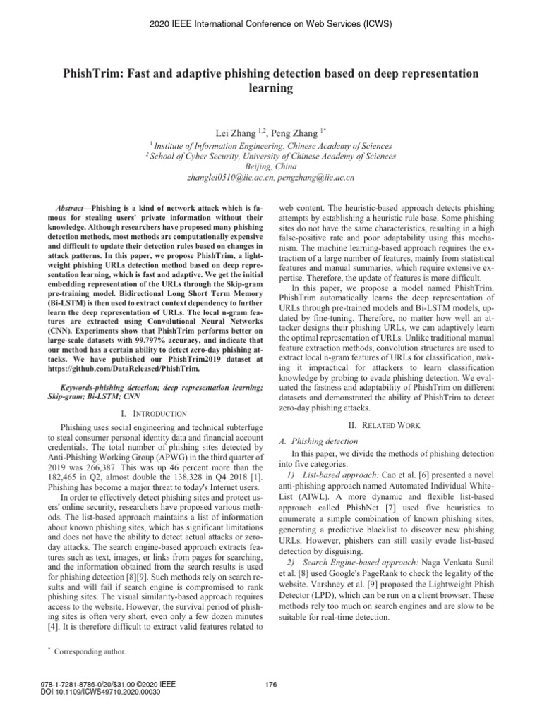 PhishTrim Fast and Adaptive Phishing Detection Based On Deep ...