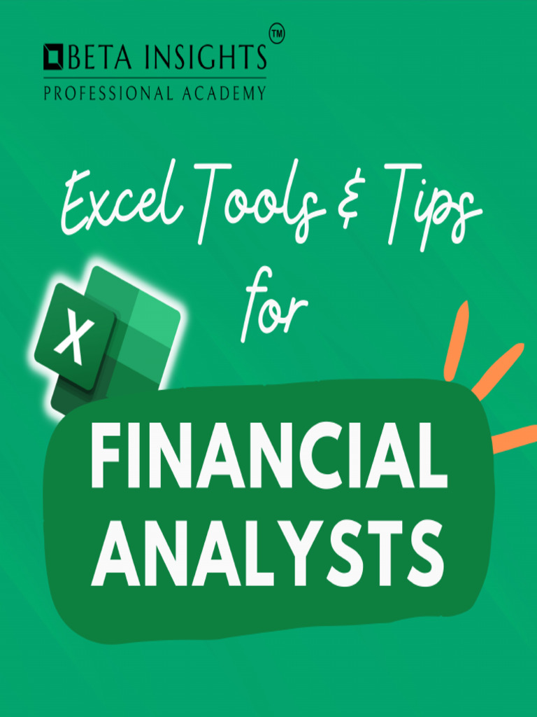 Financial Tools Pdf