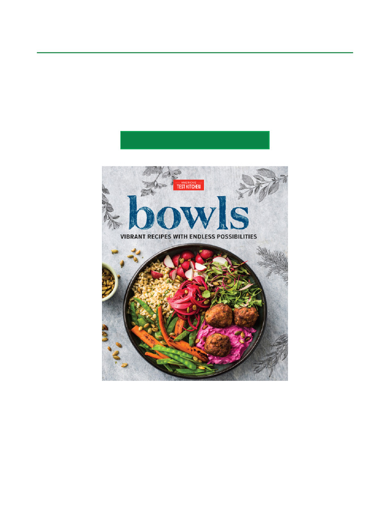 Vibrant Bowl Recipes Book Download | PDF