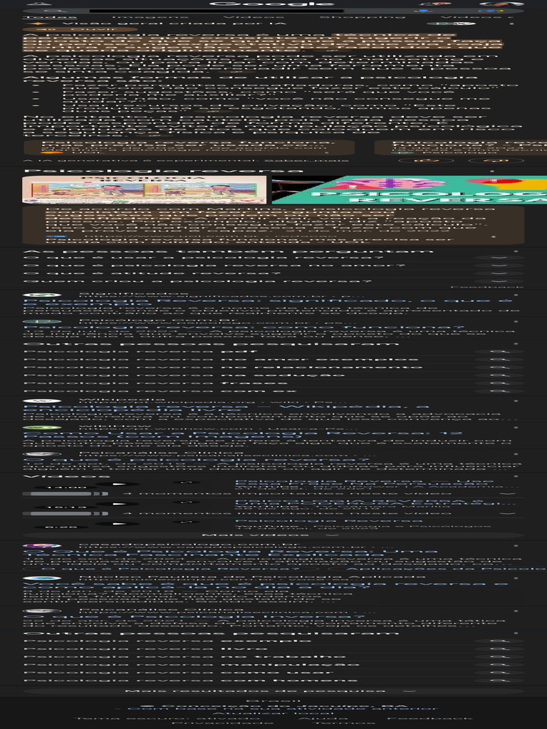 Psicologia Reversa - Pesquisa Google | PDF | Psicologia | Wikipedia