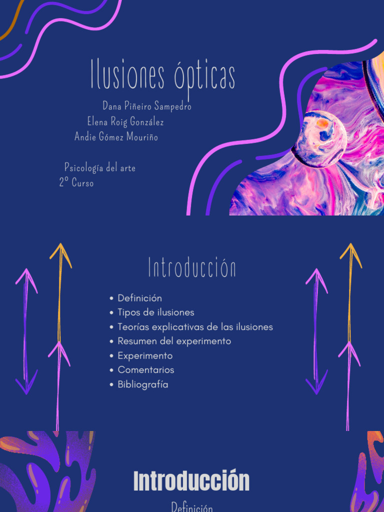 Ilusiones Ópticas (Terminado) | PDF | Percepción | Ciencia cognitiva