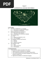 Chapter 2 - Mathematical Language and Symbols | PDF | Set (Mathematics) | Function (Mathematics)
