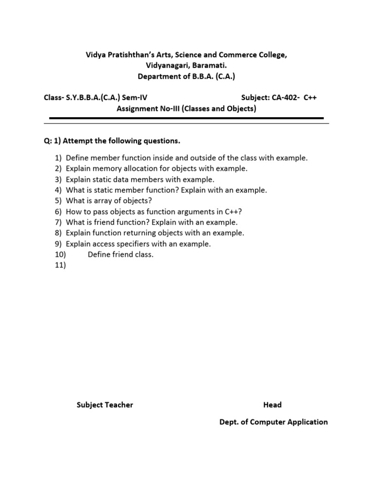 CPP - Chapter3 Assignment | PDF