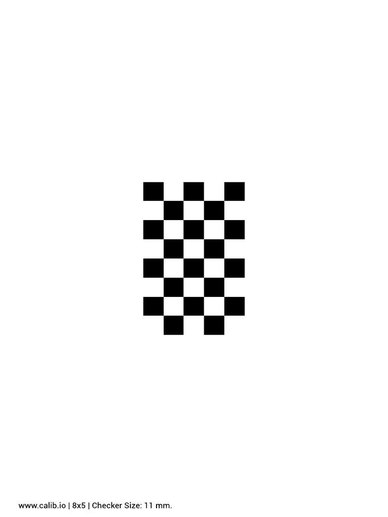 Calib.io Checker 210x297 8x5 11 | PDF