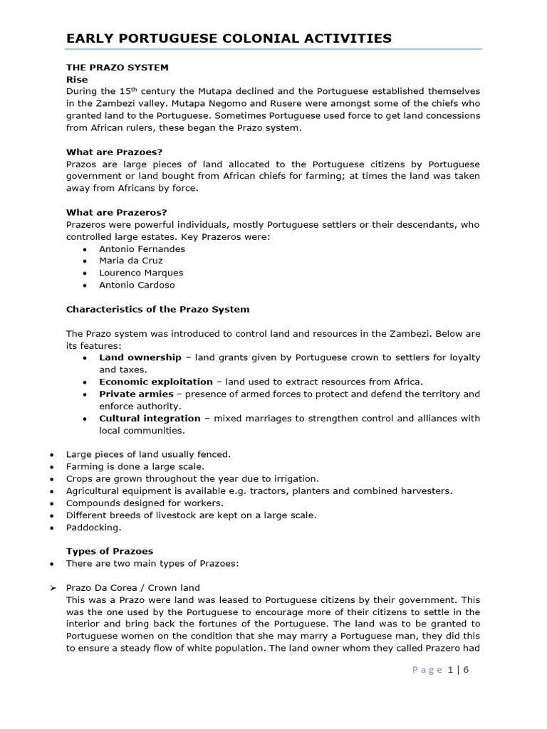 Portuguese Colonial Land Practices | PDF | Slavery | Christian Mission