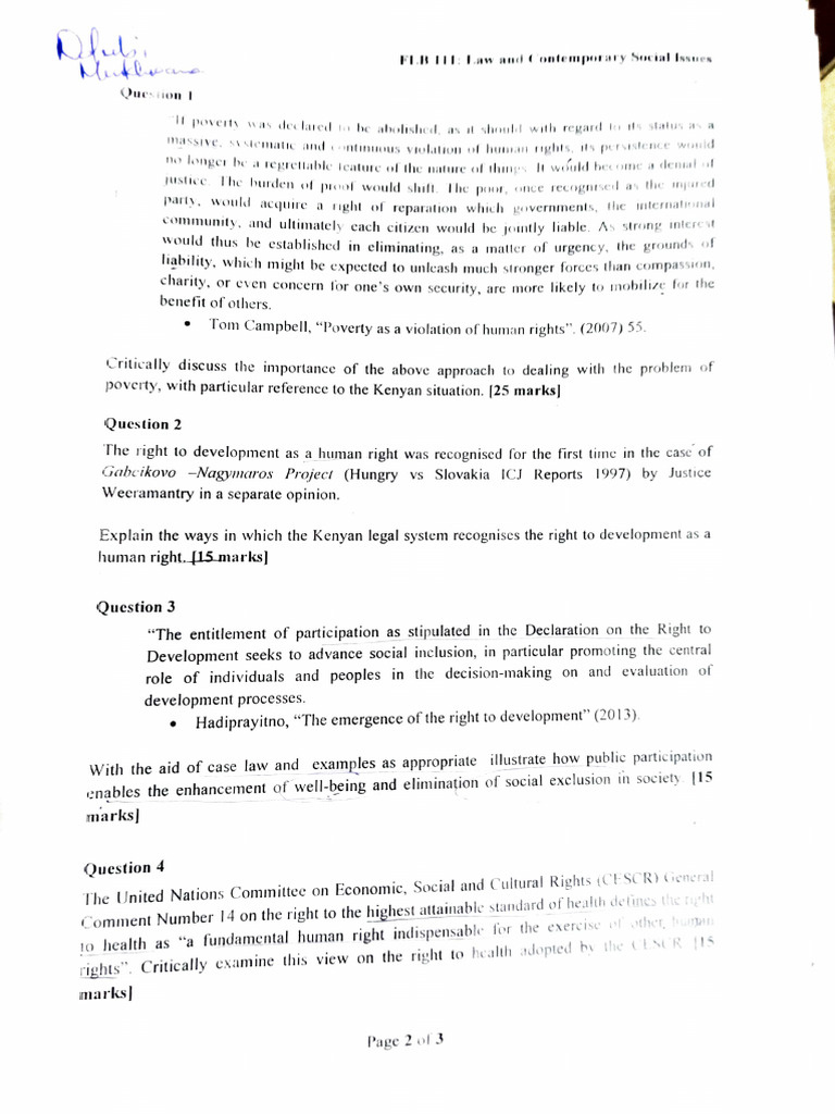 1.2 LLB Exams | PDF