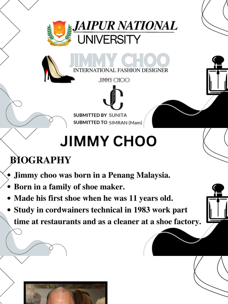Jimmy Choo: Biography and Achievements | PDF