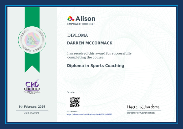 Alison - Diploma 5931 45849372 | PDF