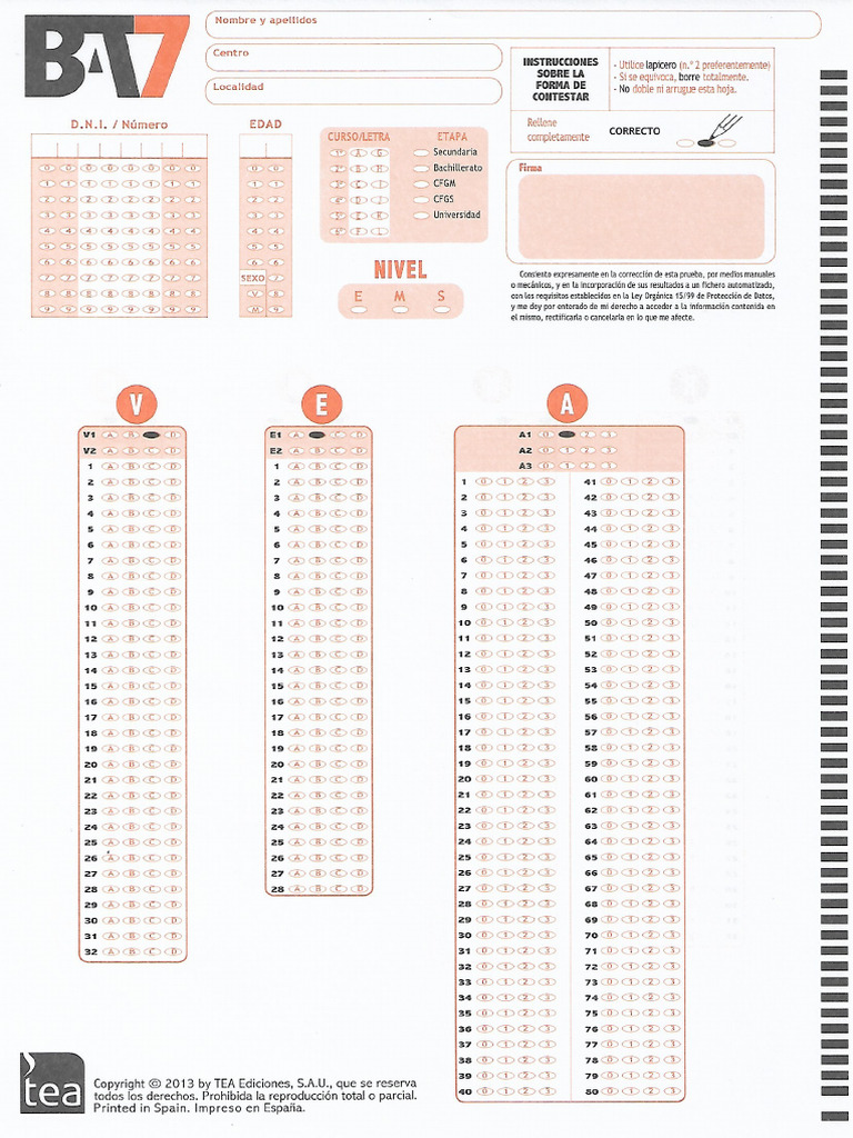 Cuaderno Respuestas BT7 | PDF