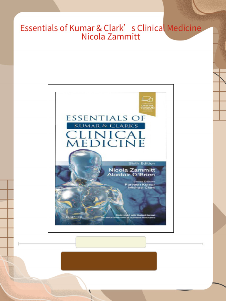 Essentials of Kumar & Clark's Clinical Medicine Nicola Zammitt - Read The Ebook Online or ...