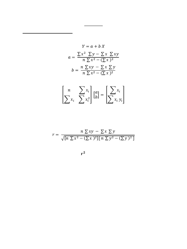 Simple Linear Regression | PDF