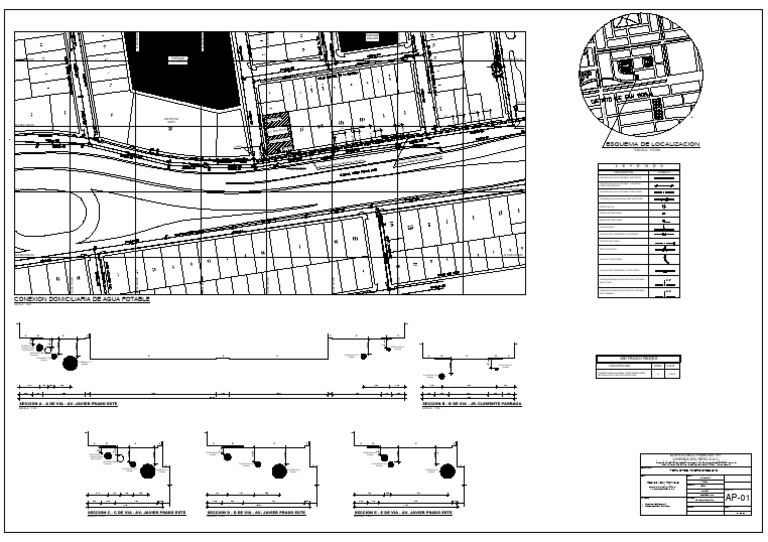 PLANO DE REPLANTEO AP 01 | PDF