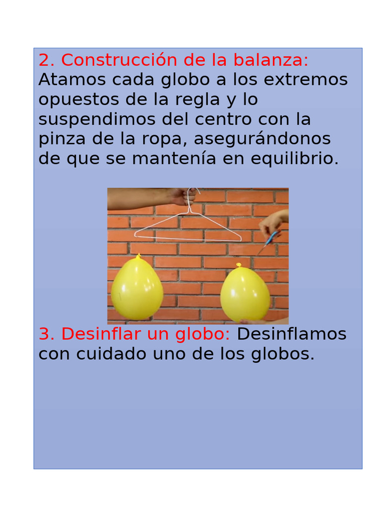 Projecto Globos | PDF