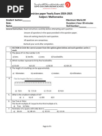 Student Answer Sheet Template | PDF