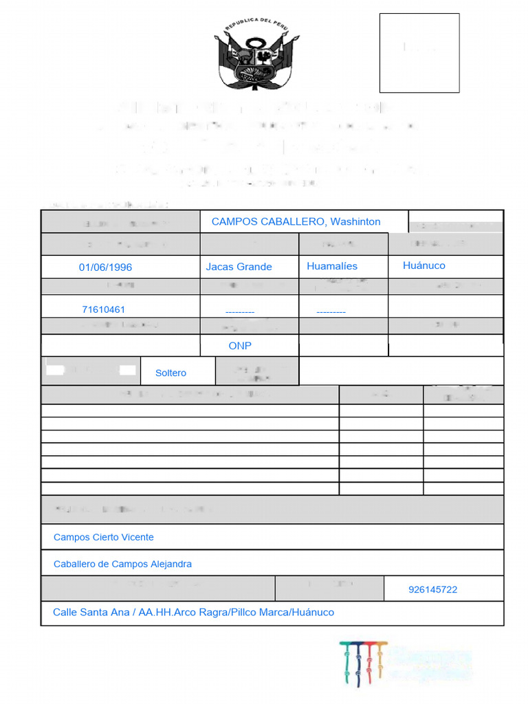 BOLETA PERSONAL-rellenado | PDF