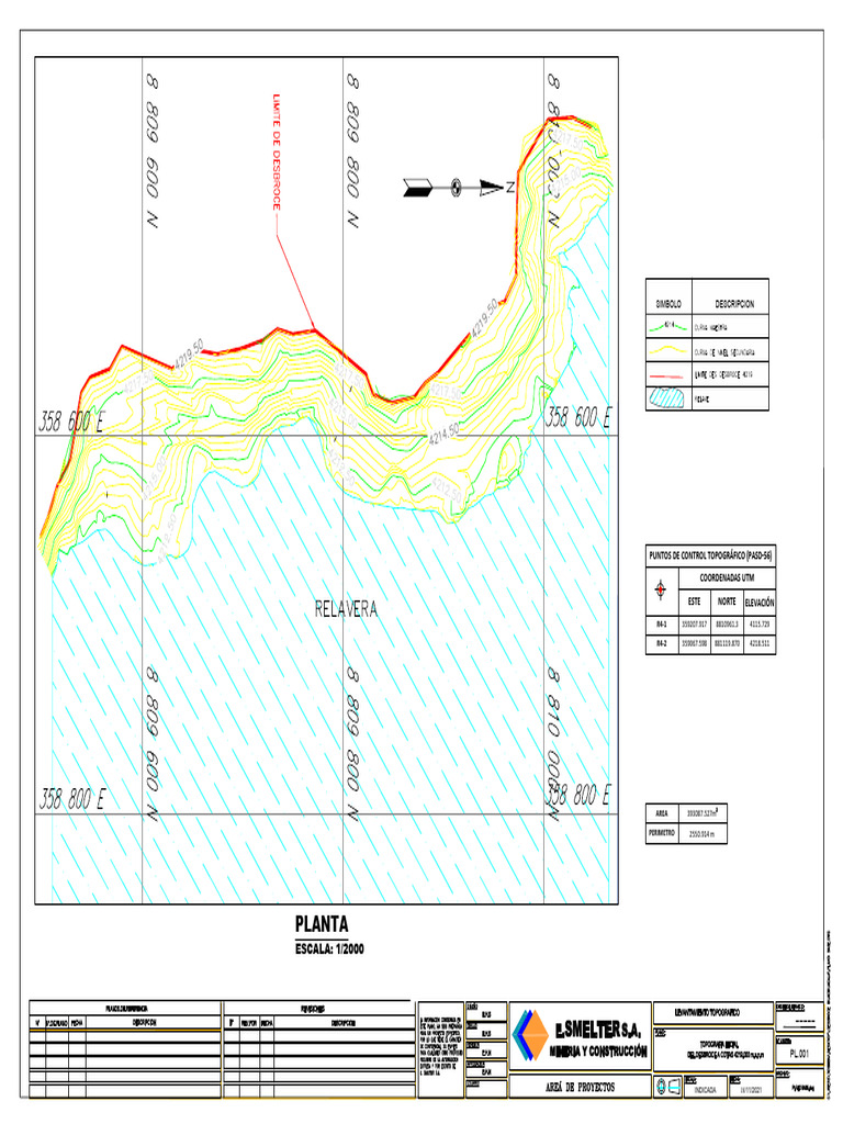 Puntos de Control Topográfico UTM | PDF