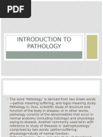 Introduction+to+Pathology | PDF | Cytopathology | Pathology