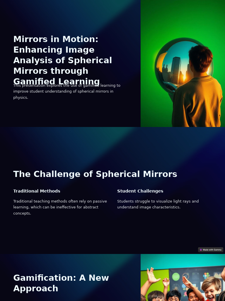Mirrors in Motion Enhancing Image Analysis of Spherical Mirrors Through ...
