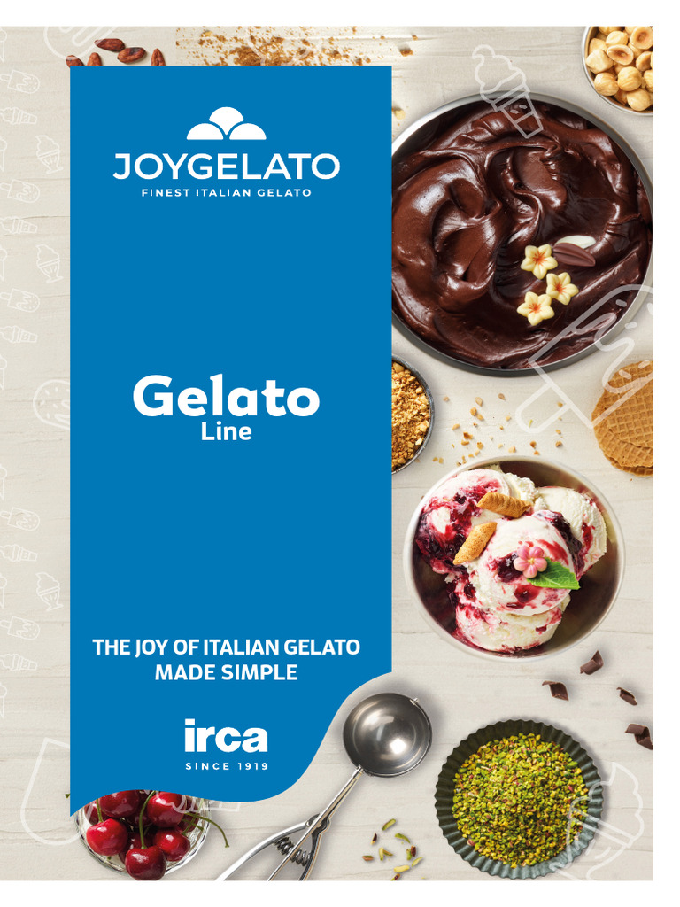Brochure_gelato_EN_2024_versioneLight_print | PDF | Ice Cream | Cream