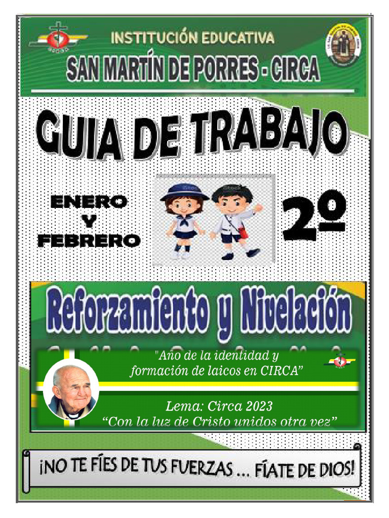 Guia de Segundo de Sec. 2023 M | PDF | Sistema de ecuaciones lineales | Ecuaciones