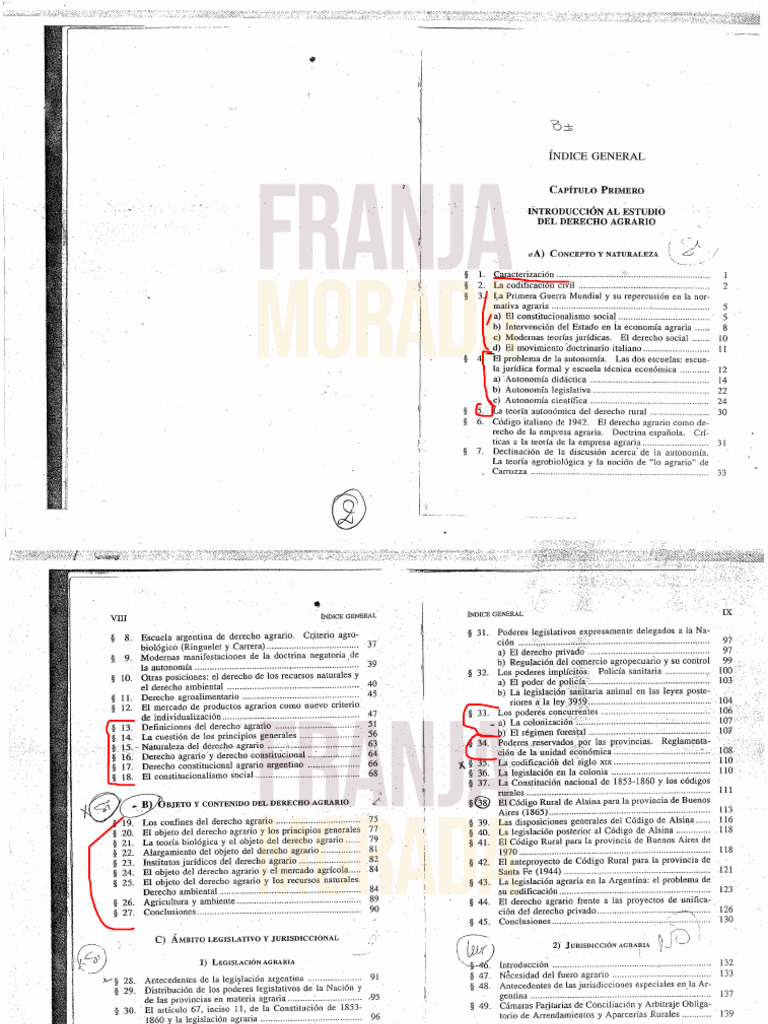 Brebbia y Malanos - Derecho Agrario | PDF