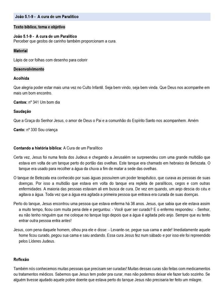 jou-o-5-1-9-a-cura-de-um-paralu-tico | PDF | Jesus | Evangelho de João