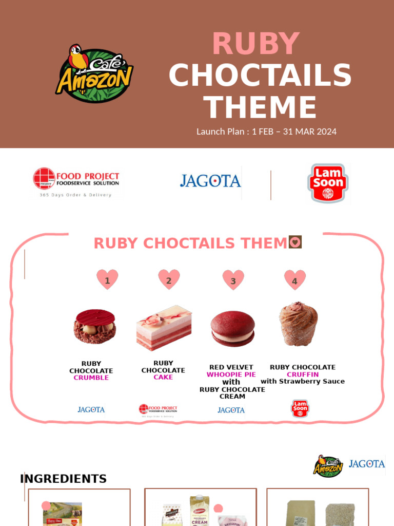 คู่มือ Ruby choc.Strawberry 19.12.2023 - send Supplier-JAGOTA | PDF