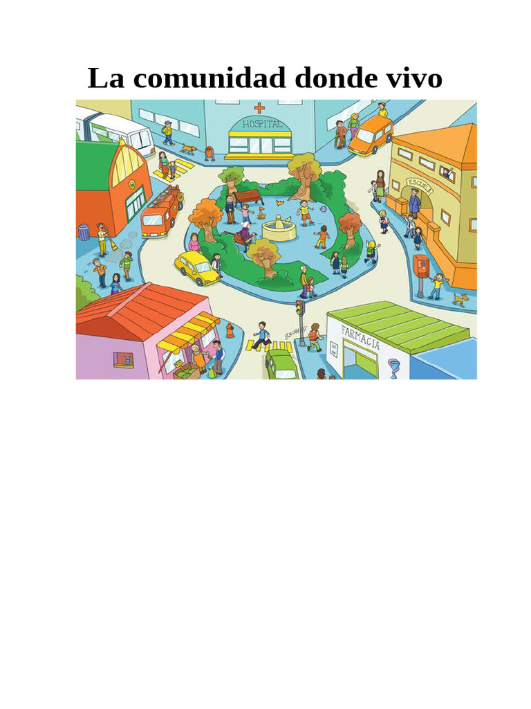 La Comunidad Donde Vivo | PDF